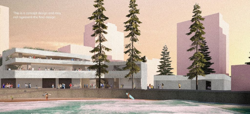 First Look at the New Manly Surf Life Saving Club - Northern Beaches Living